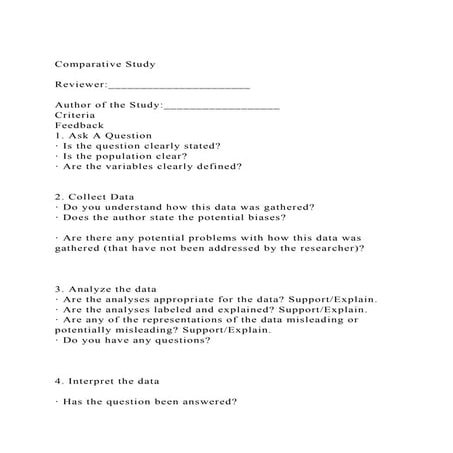 Comparative StudyReviewer______________________Author of .docx