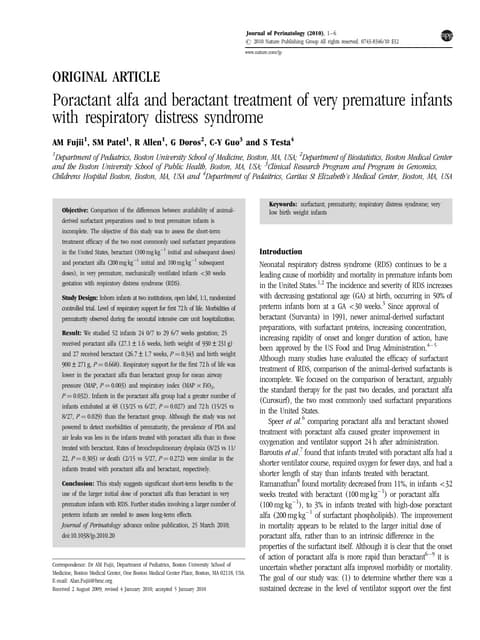 Newborn Respiratory Distress Syndrome Surfactant therapy.pptx