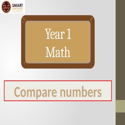compare year one math year two first term.pptx