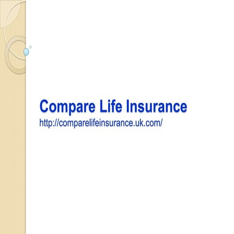 Compare life Insurance | PPTX