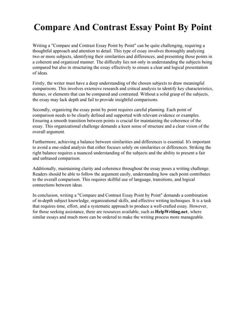 Comparison Contrast Essay Samples.pdf