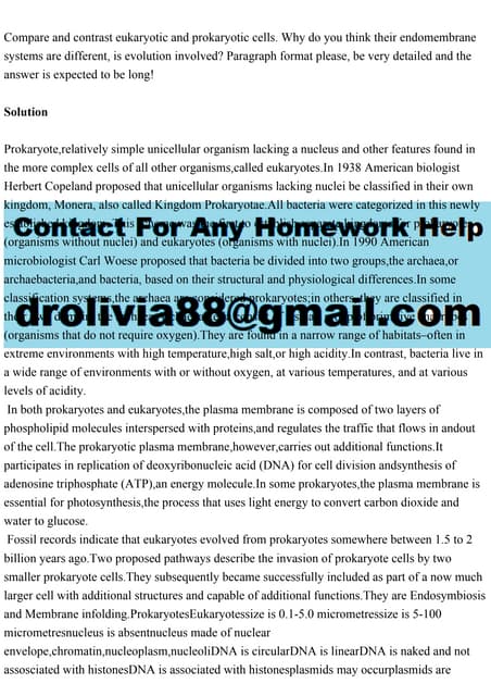 Prokaryotes and eukaryotes powerpoint | PPT | Biological Sciences | Science