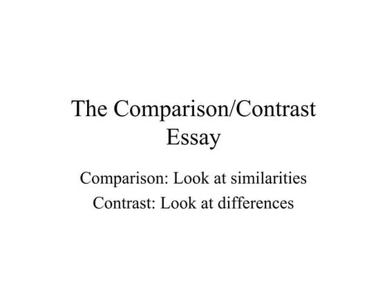 Overview Comparison and Contrast:Block and Point by Point Method | PPT