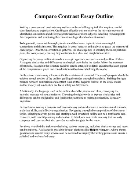 Compare And Contrast Essay Point By Point.pdf