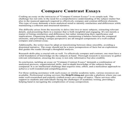Compare Contrast Essays.pdf