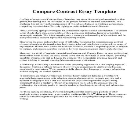 Compare Contrast Essay Template.pdf