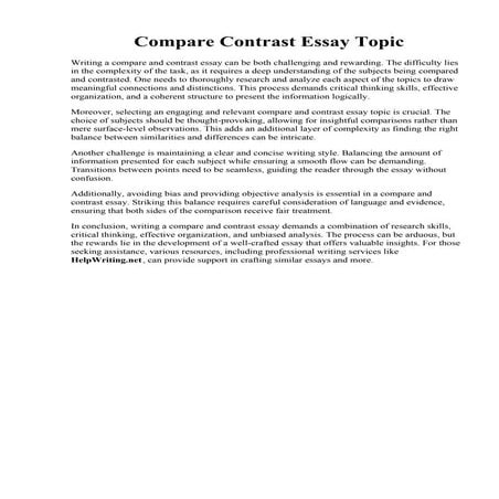 Compare Contrast Essay Topic.pdf