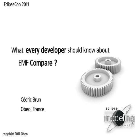 What every developer should know about EMF Compare | PDF | Computer Software and Applications ...