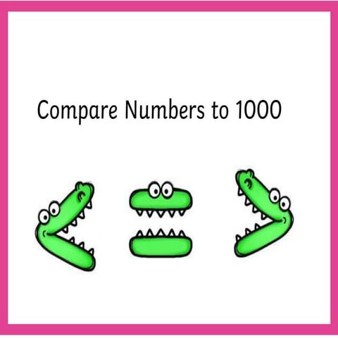 Compare numbers to 1000 | PPT
