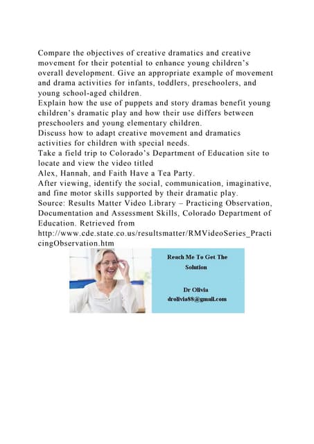 Creative Movement for Kids | PDF