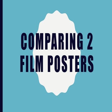 Comparing Posters | PPT