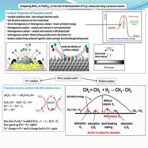 IA on effectiveness of different types of catalysts MnO2 vs Fe(NO3)3 on ...