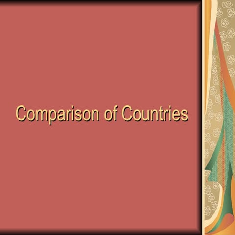 Comparing our countries!!!!! | PPT