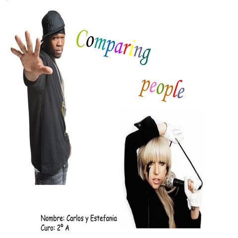 Comparing People Carlos Y Estfania | PPT