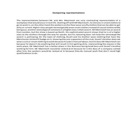 Comparing representations | DOCX