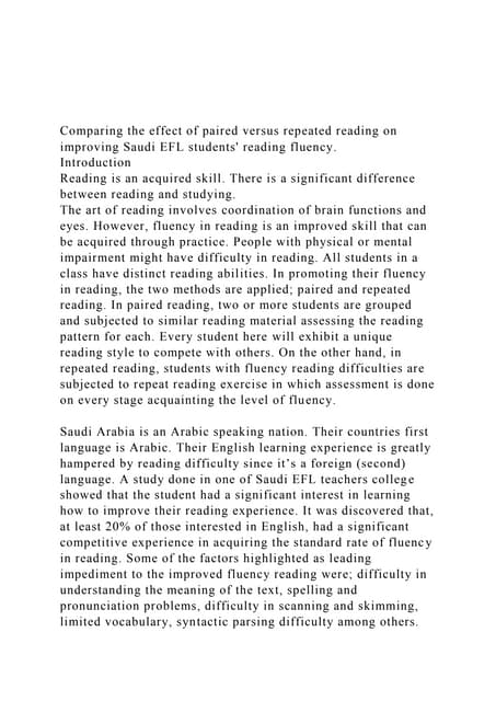 Elements of language learning - an analysis of how different elements ...