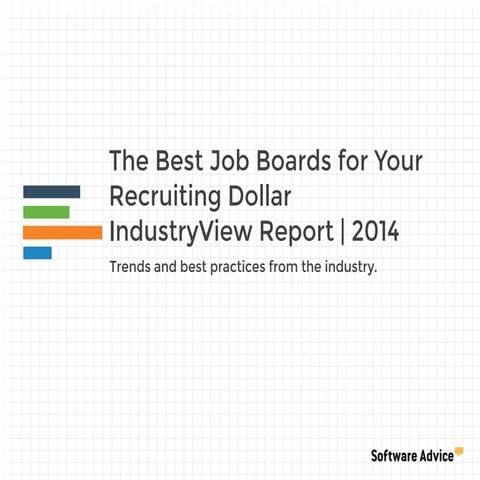 Software Advice IndustryView: A Comparison of the Best Job Boards for ...