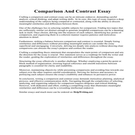 Comparison And Contrast Essay.pdf