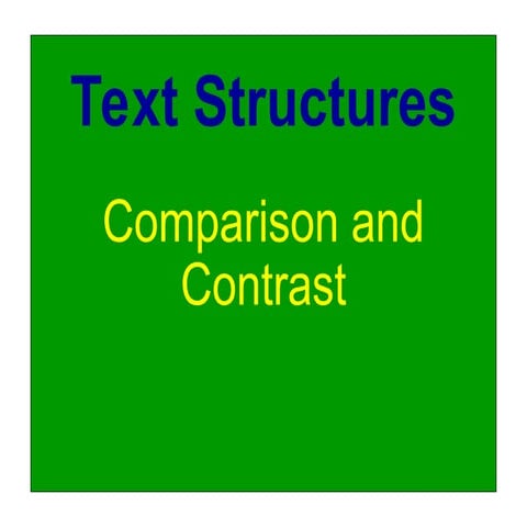 Engish 3 Compare and Contrast Information heard | PPTX