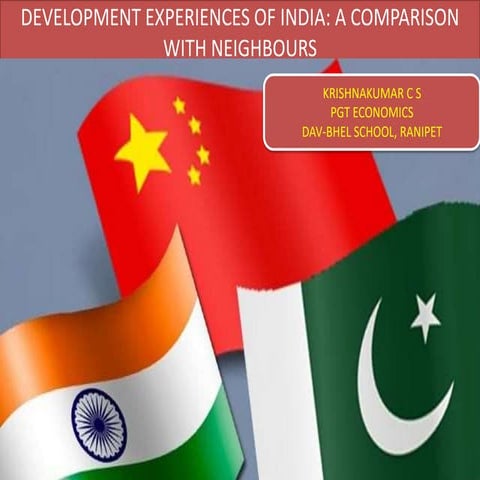 COMPARISON BETWEEN INDIA, PAKISTAN AND CHINA.pptx
