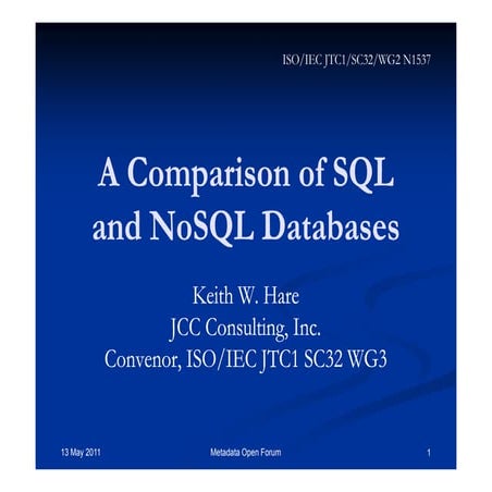 Comparison Between Rdbms And Nosql Pdf Databases Computer Software And Applications