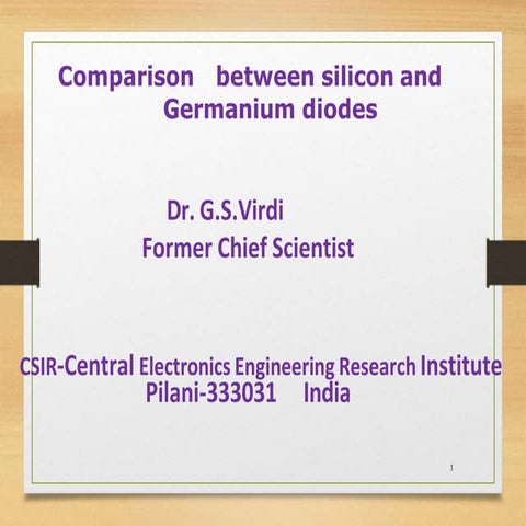 Silicon and Germanium: A Technical Comparison for Electronic ...