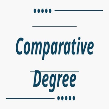 Minni Power point Comparison Degree.pptx