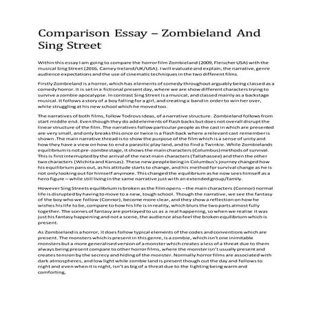 Comparison essay | PDF