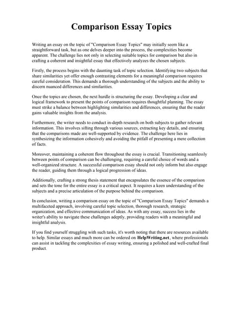 Comparison Contrast Essay Samples.pdf