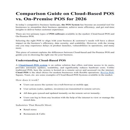 Comparison Guide on Cloud-Based POS vs. On-Premise POS for 2026.pdf