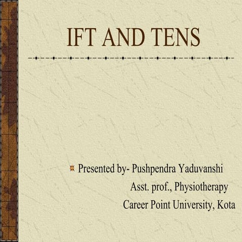 Comparison ift & tens | PPT