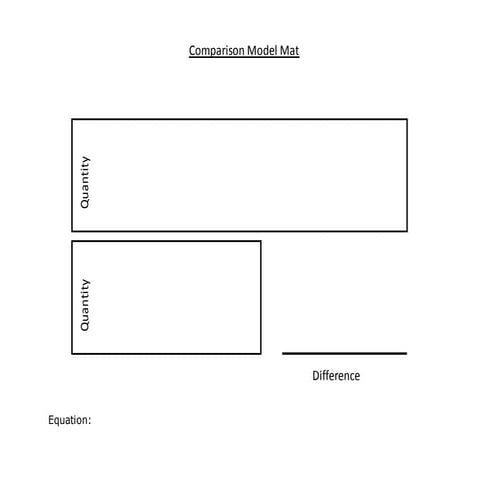 Comparison model mat | DOCX