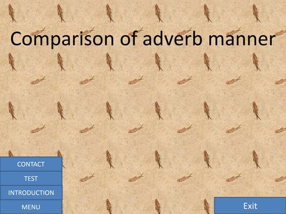 Degrees of comparison of adverbs | PPTX