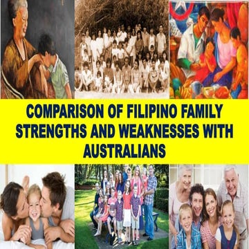 COMPARISON OF FILIPINO FAMILY STRENGTHS AND WEAKNESSES WITH.pptx