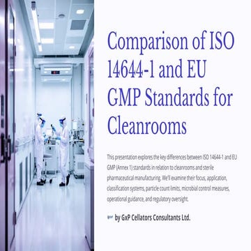 Cleanroom, Classification, Design and | PPTX
