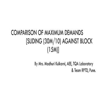 COMPARISON OF KVA DEMAND - SLIDING .pptx