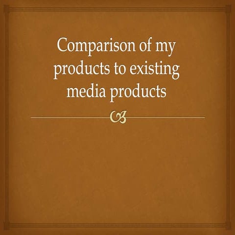 GCSE Media - Lesson 2/3 different media products | PPTX