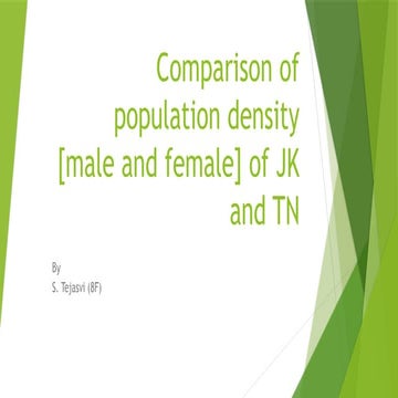 Comparison of population density [male and female.pptx