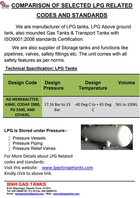 Guidelines for design construction and testing of lpg sphere | PDF
