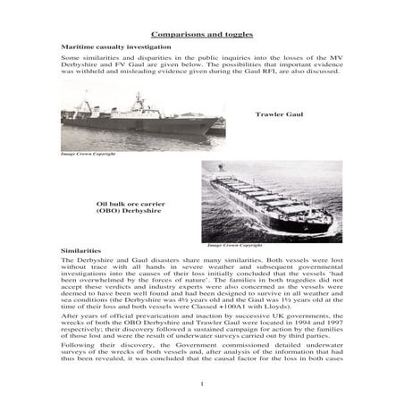 Comparisons and toggles | PPT