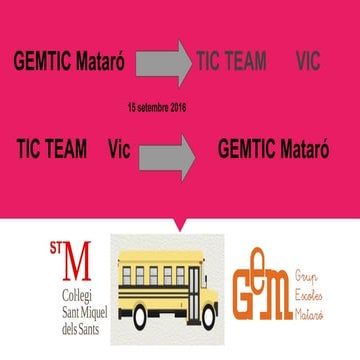 TIC TEAM i GEMTIC Desvirtualització | PDF