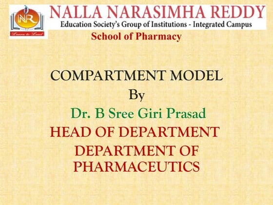 Multicompartment Models | PPT