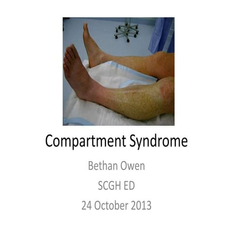 Compartment Syndrome | PPT