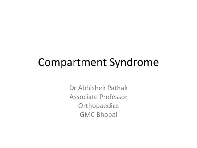 Fasciotomy & Escharotomy | PPTX