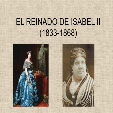 Isabel II esquemas | PPTX