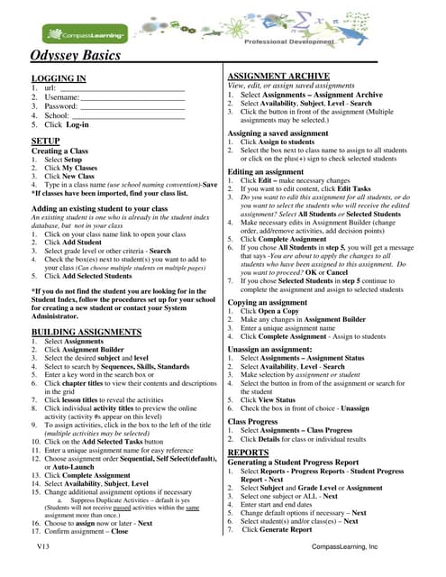 Cps Directions Student Paced Test | PPT