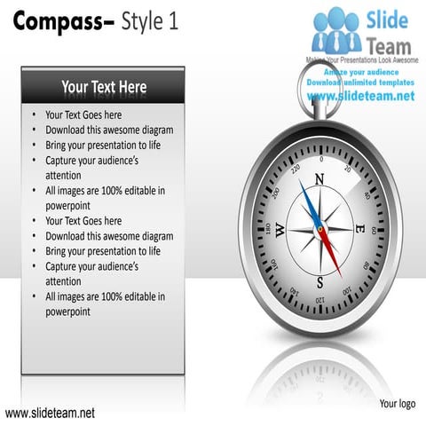 Compass design 1 powerpoint presentation templates. | PDF