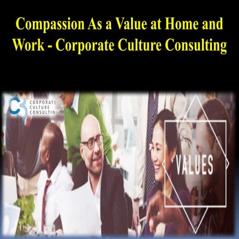 Compassion As a Value at Home and Work - Corporate Culture Consulting.pptx