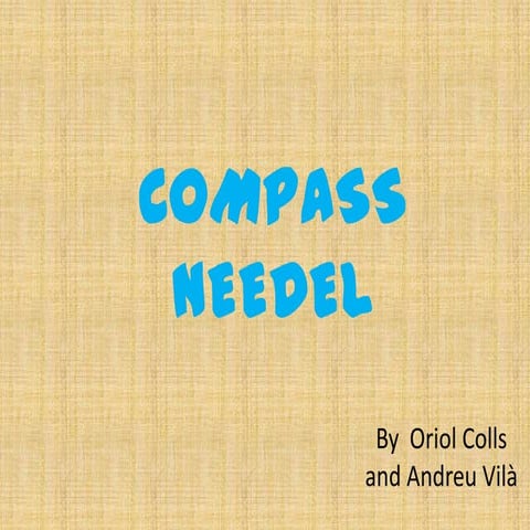 Compass needel | PPTX