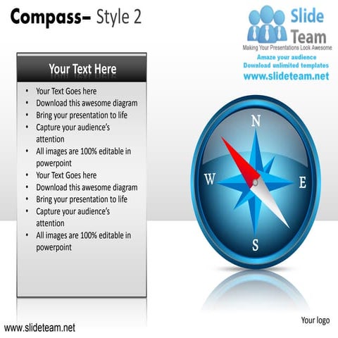 Compass design 1 powerpoint presentation templates. | PDF